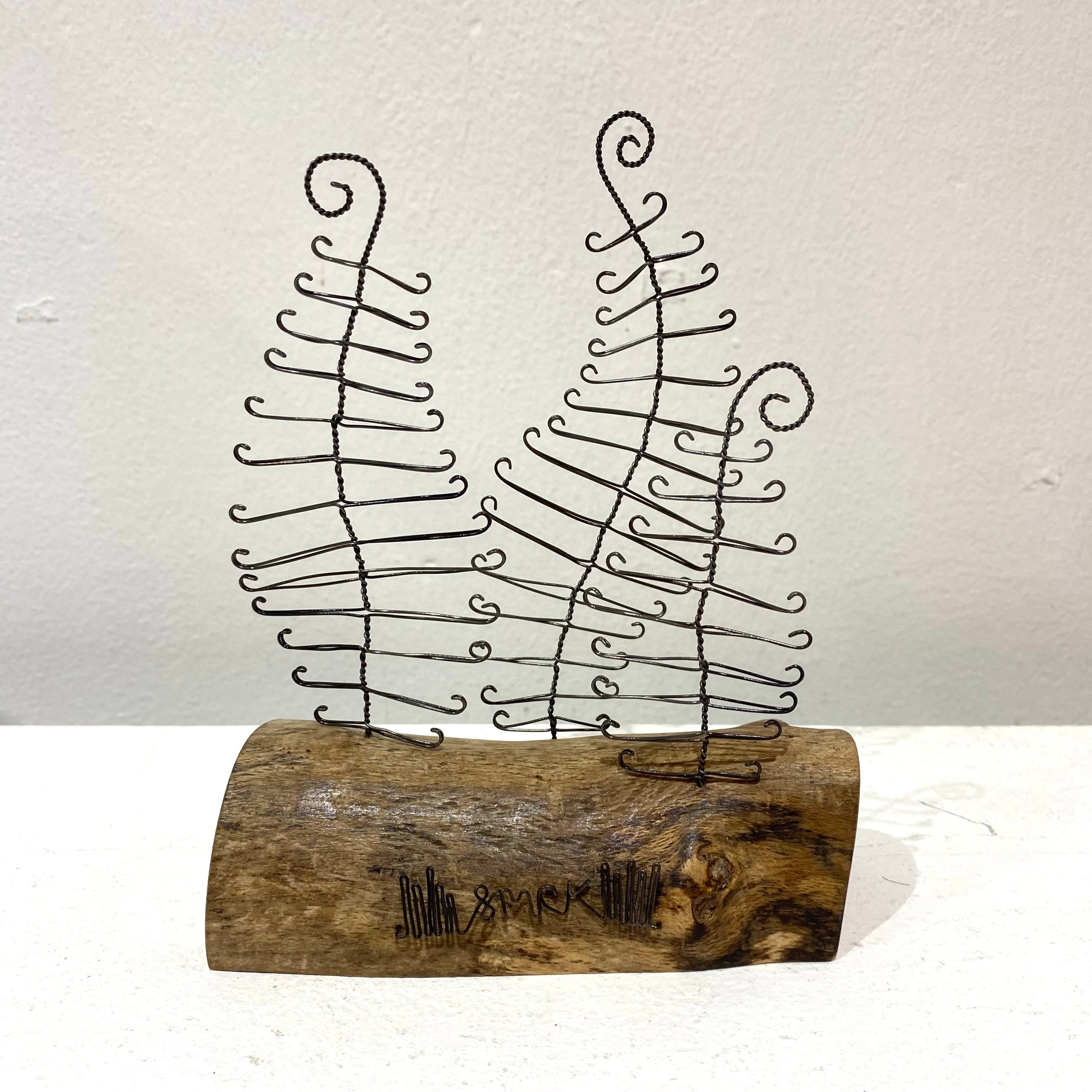 Wire Sculpture - Ferns | Craft Leeds